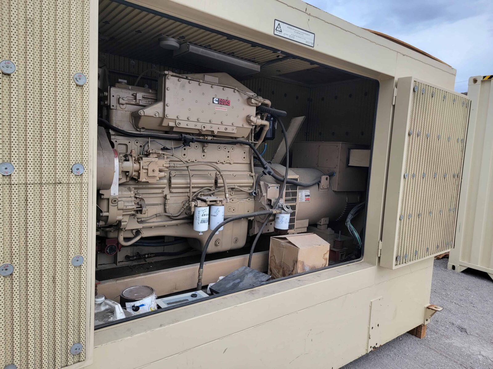 Generac SD200 200 kW 120/208V Sound Attenuated Diesel Generator | CI Group
