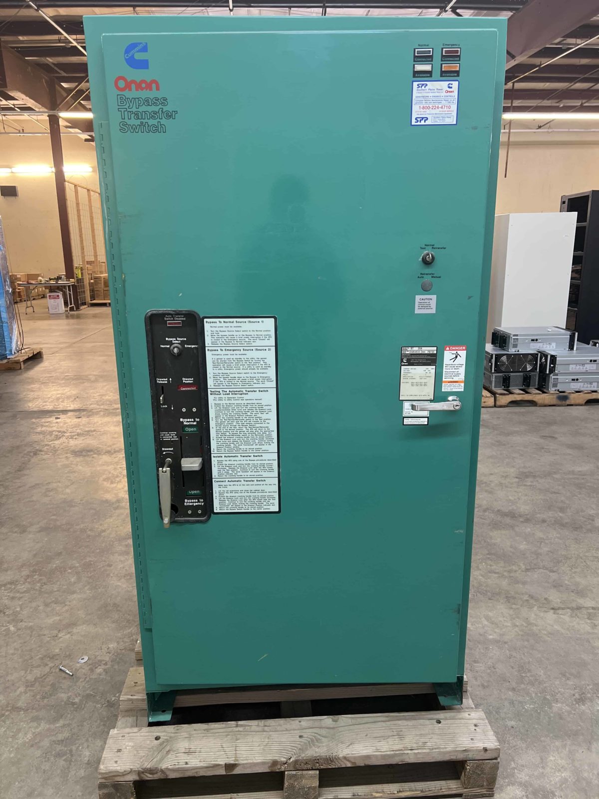 Cummins 260A 480V Automatic Transfer Switch | CI Group