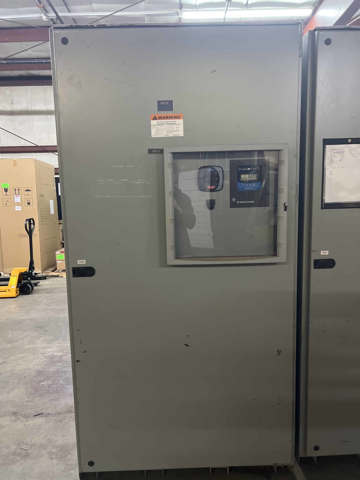 GE Zenith 800A 277/480V Nema3R Automatic Transfer Switch | CI Group