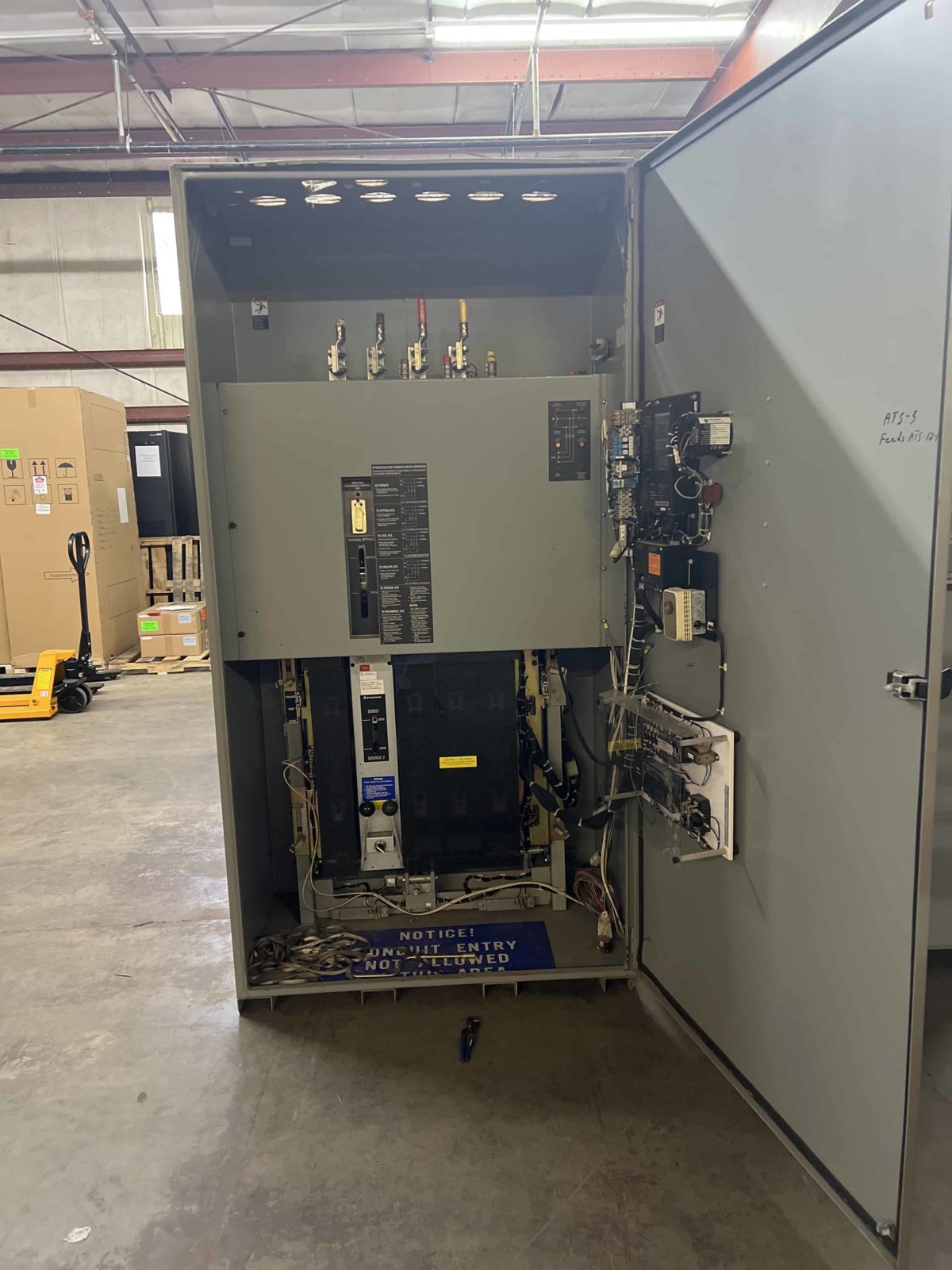 GE Zenith 800A 277/480V Nema3R Automatic Transfer Switch | CI Group