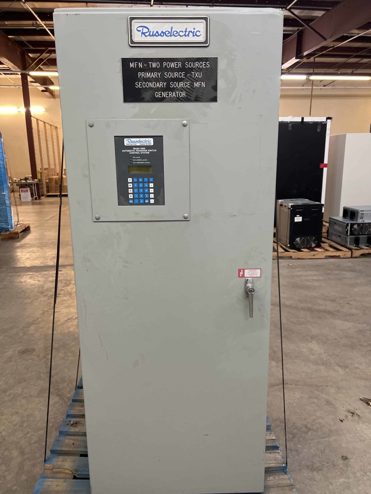 Russelectric 600A Automatic Transfer Switch | CI Group