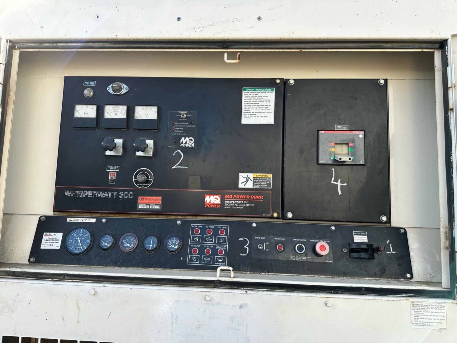 MQ Power DCA300 264kW Mobile Diesel Generator | CI Group