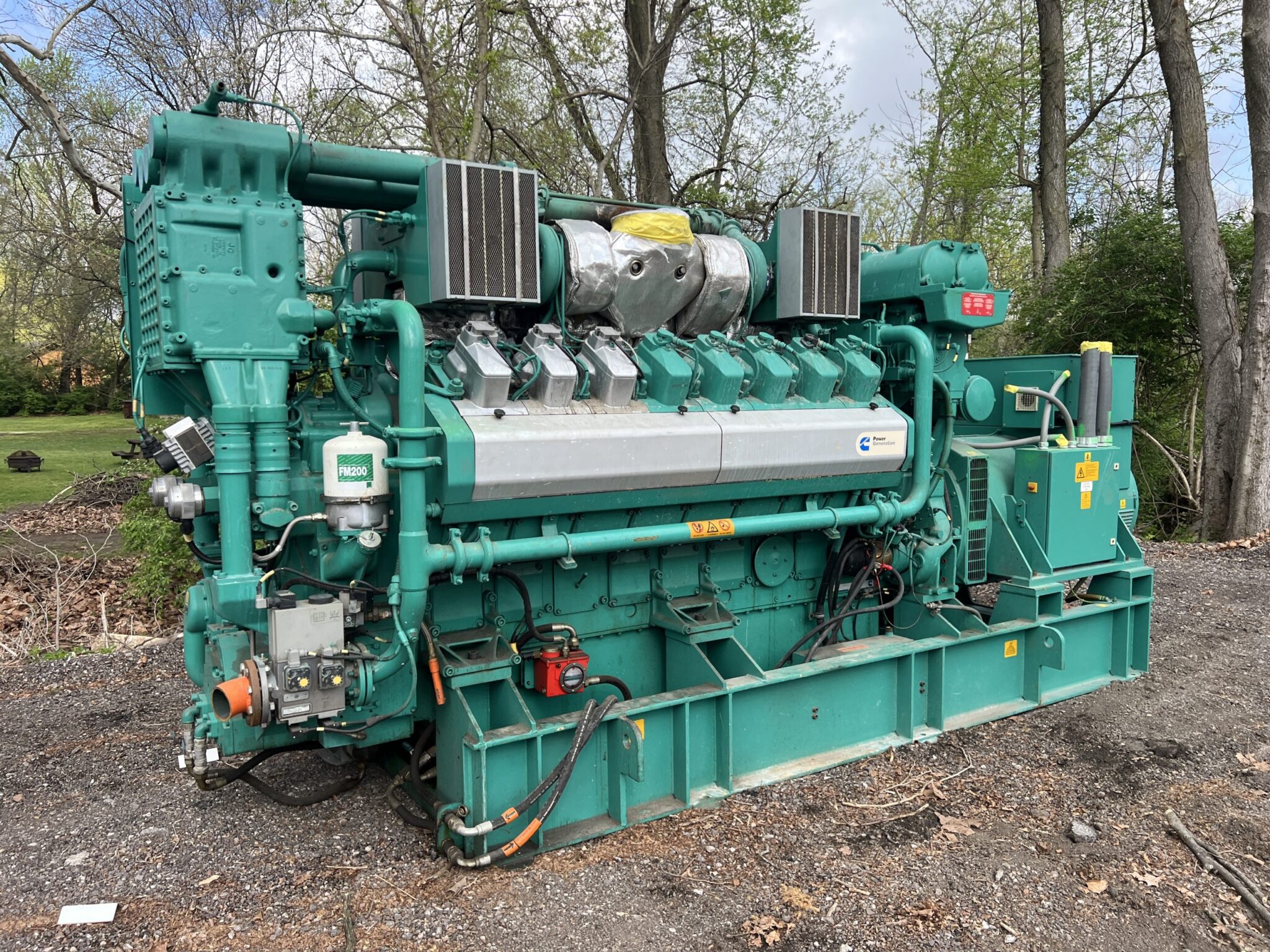 Cummins QSV81G 1100 KW Natural Gas Generator Set | CI Group