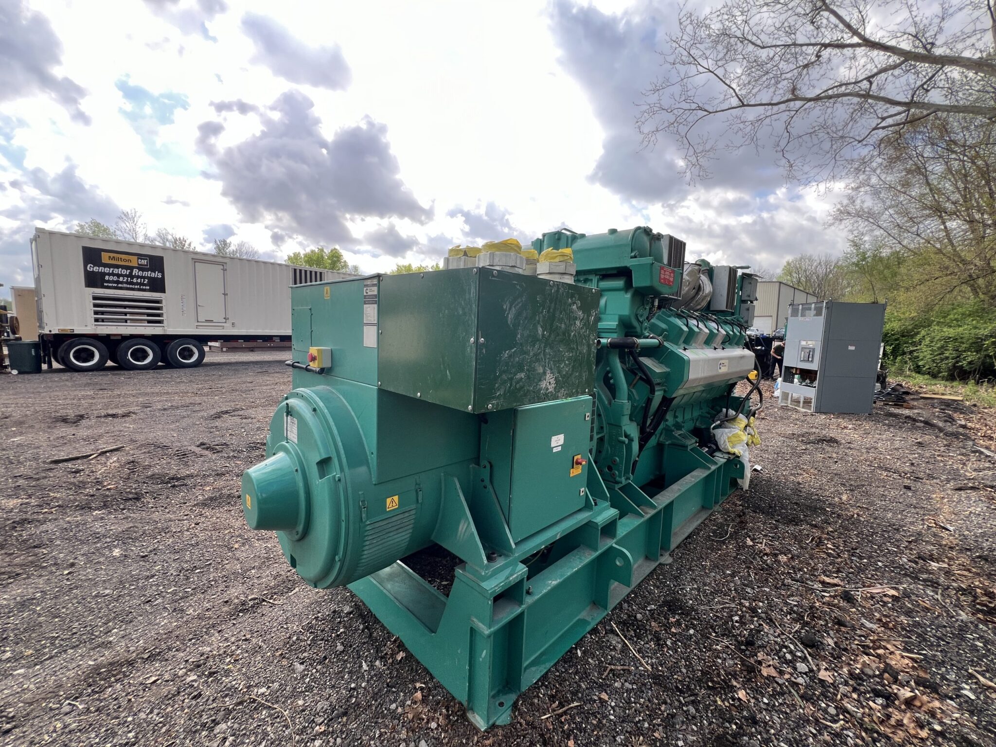 Cummins QSV81G 1100 KW Natural Gas Generator Set | CI Group