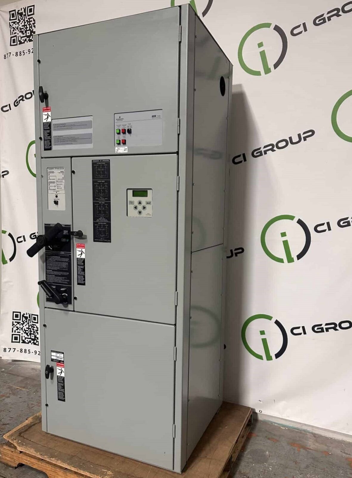 ASCO 7000 Series 400A 480V With ISO Bypass | CI Group