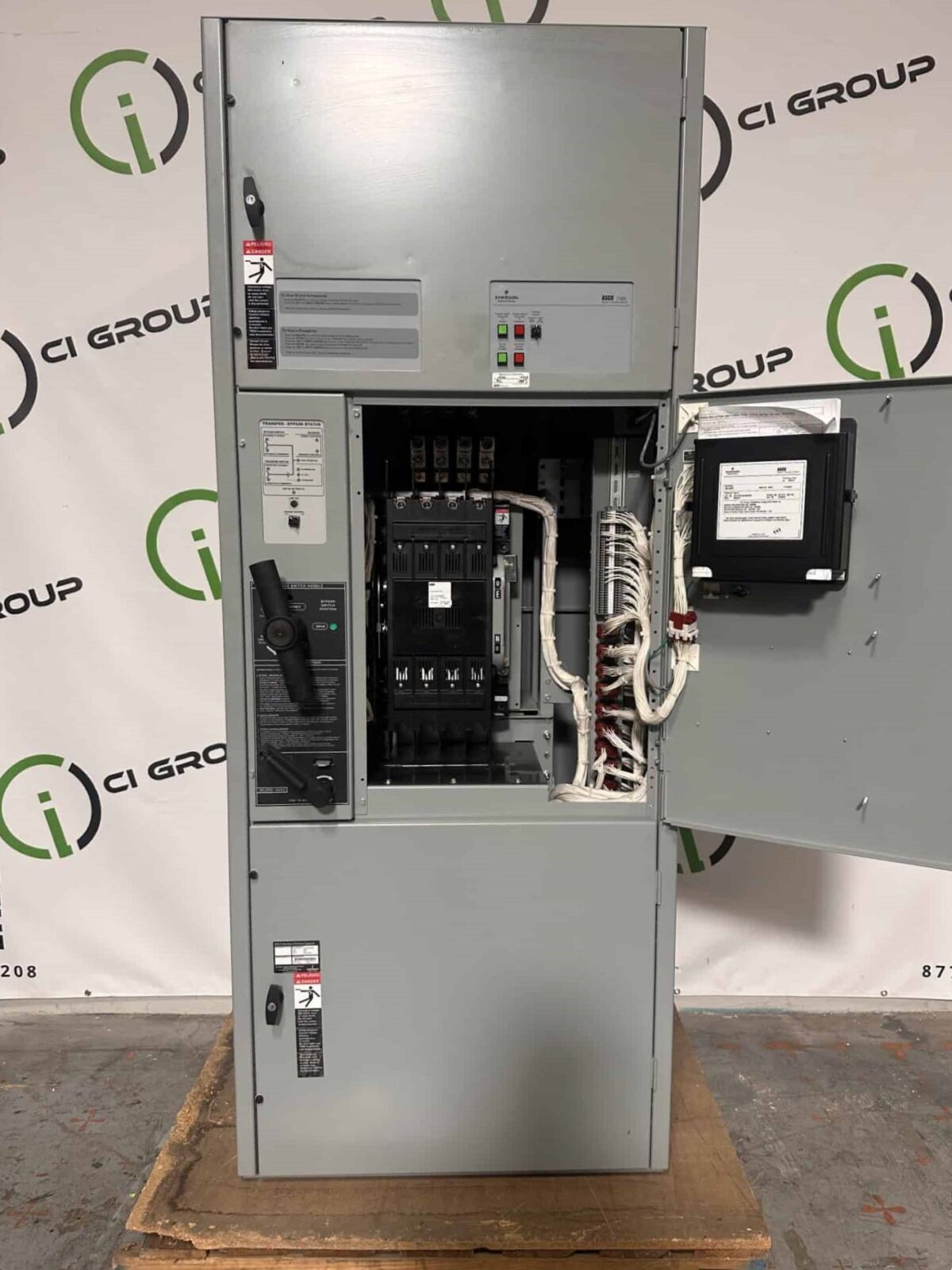ASCO 7000 Series 400A 480V With ISO Bypass | CI Group