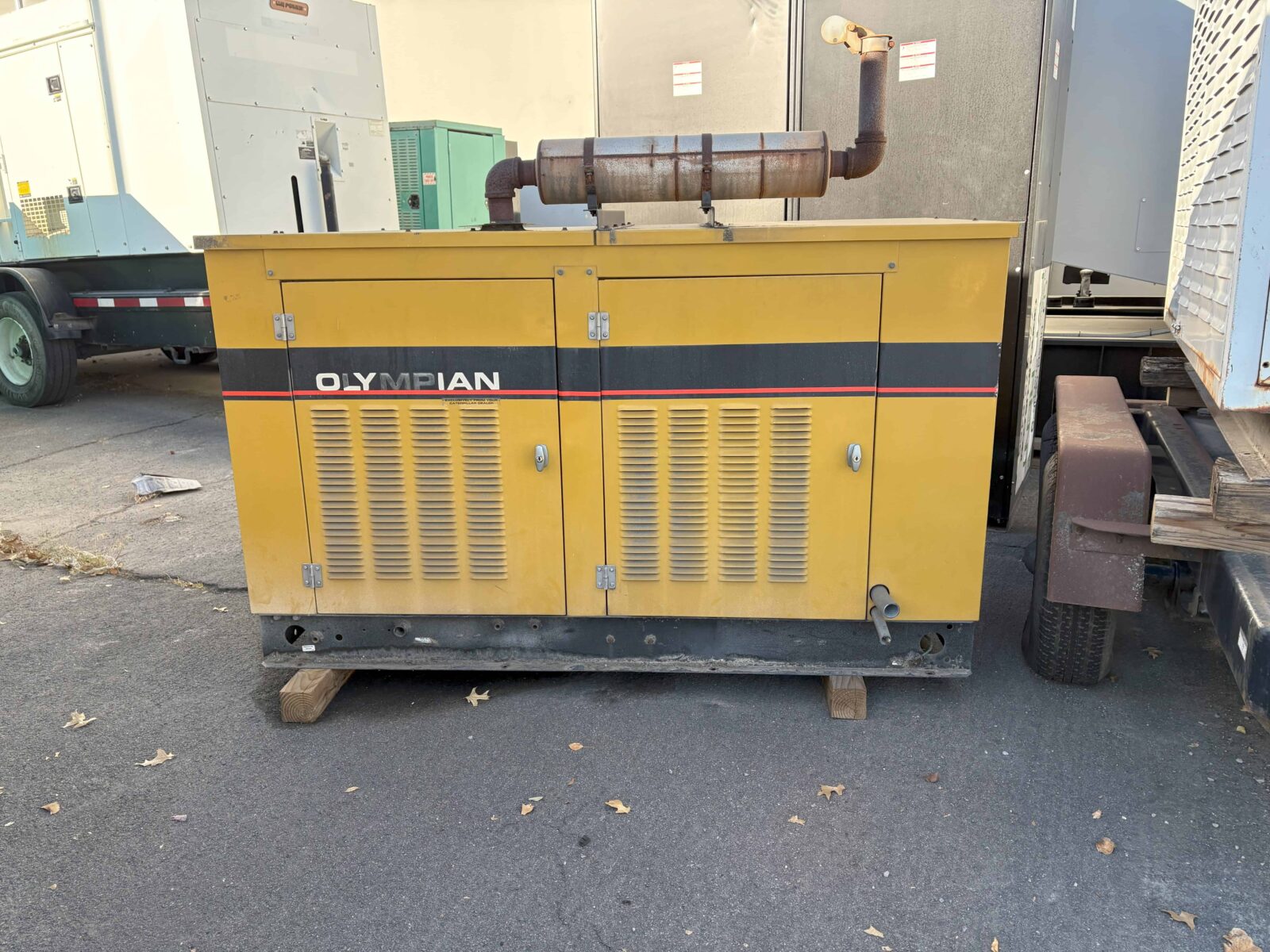 Olympian 15kW 120/208V Natural Gas Generator Set | CI Group