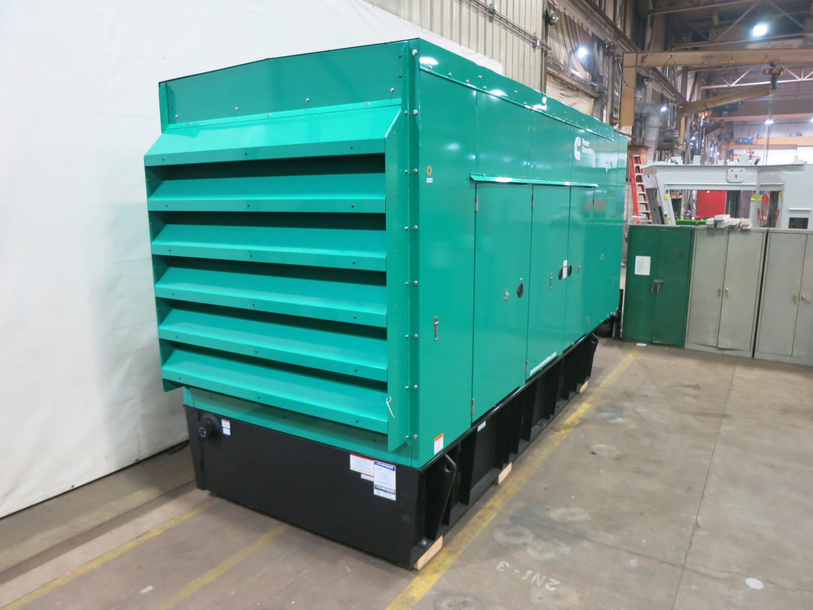 New Cummins DFEK 500 KW Sound Attenuated Diesel Generator Set | CI Group
