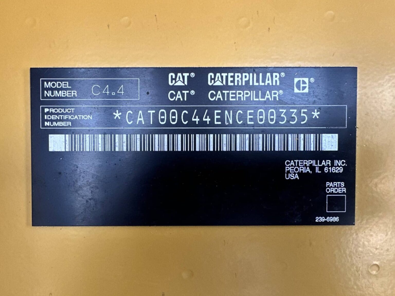 CAT D60-4S 60kW Diesel Generator Set | CI GROUP