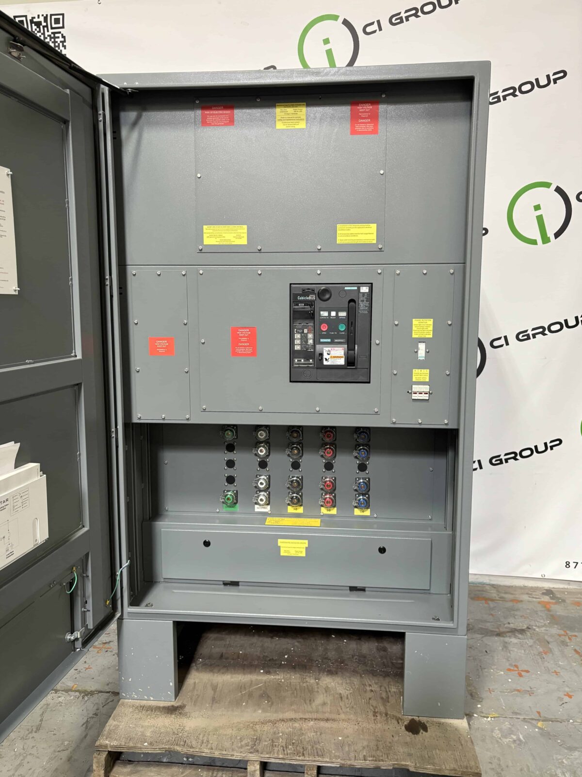 Trystar 1200A 480V Single Purpose Docking Station With Camlocks | CI Group