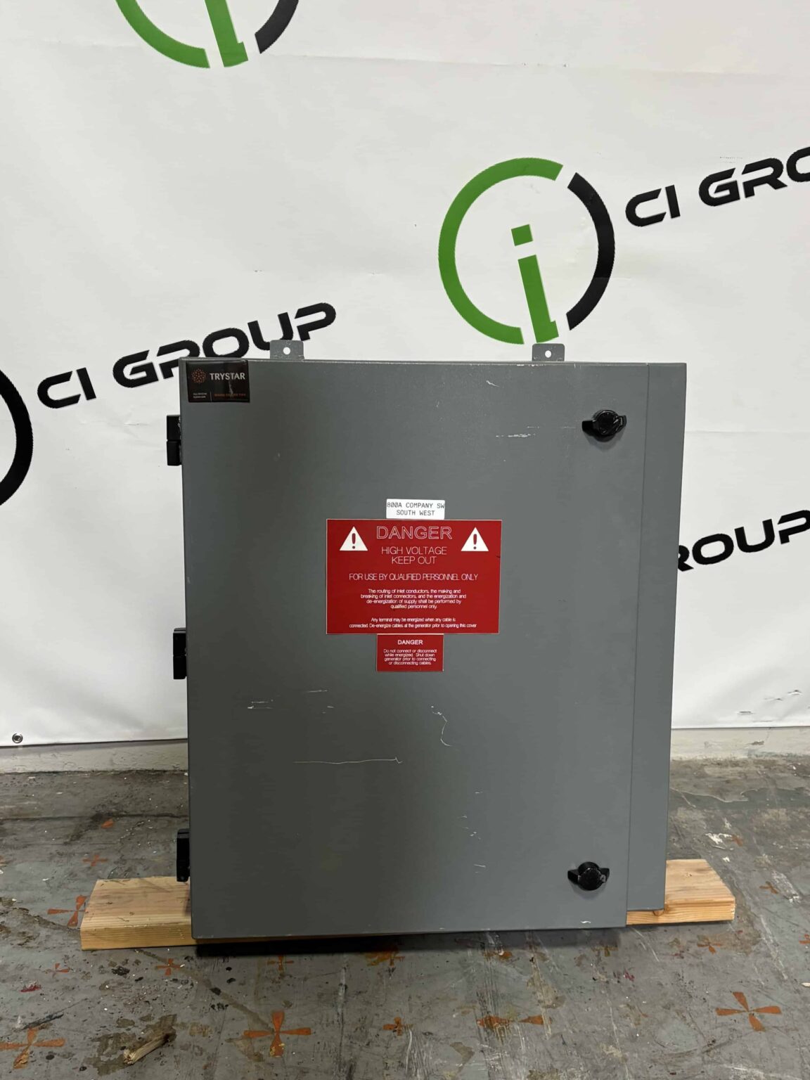Trystar 800A 480V Generator Docking Station With Camlocks | CI Group