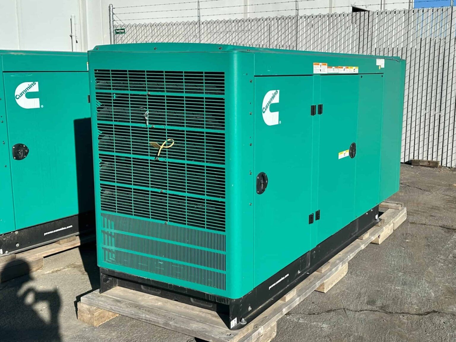 Surplus Cummins CN50N6 50kW Natural Gas Generator Set